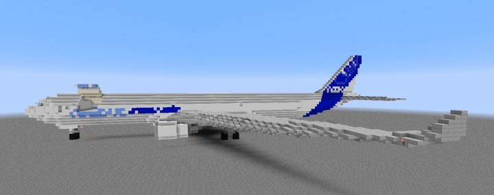 Airbus A330-200F Minecraft Map