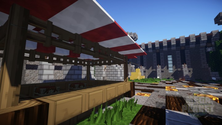 Medieval Spawn | Simple spawn | MEGA Planet Minecraft Map