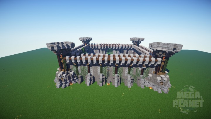 Medieval Spawn | Simple spawn | MEGA Planet Minecraft Map