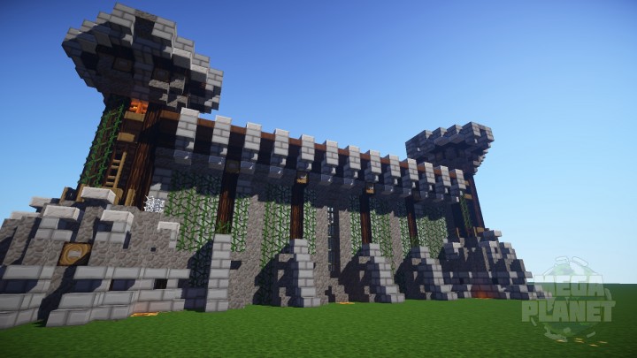 Medieval Spawn | Simple spawn | MEGA Planet Minecraft Map