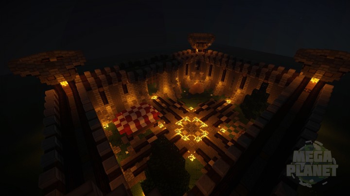 Medieval Spawn | Simple spawn | MEGA Planet Minecraft Map