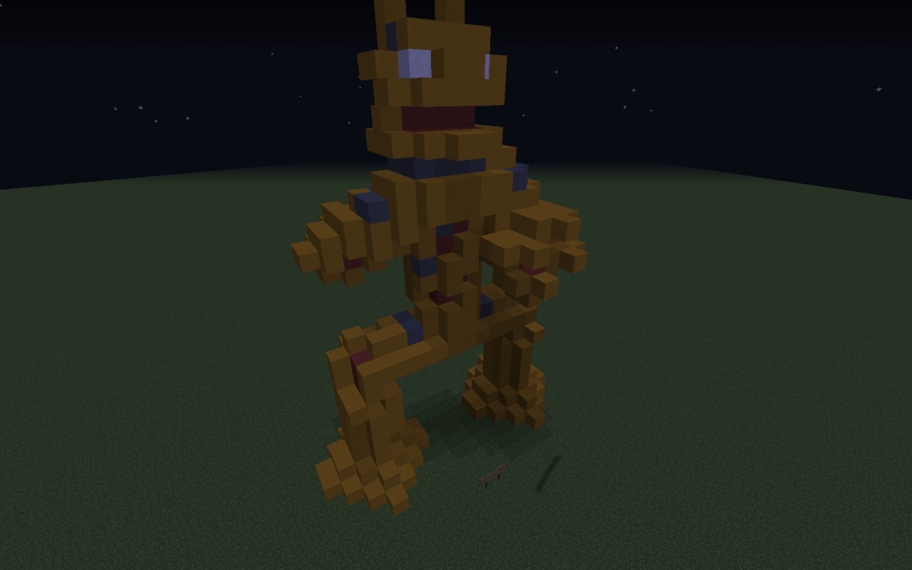 FNAF animatronics Minecraft Map
