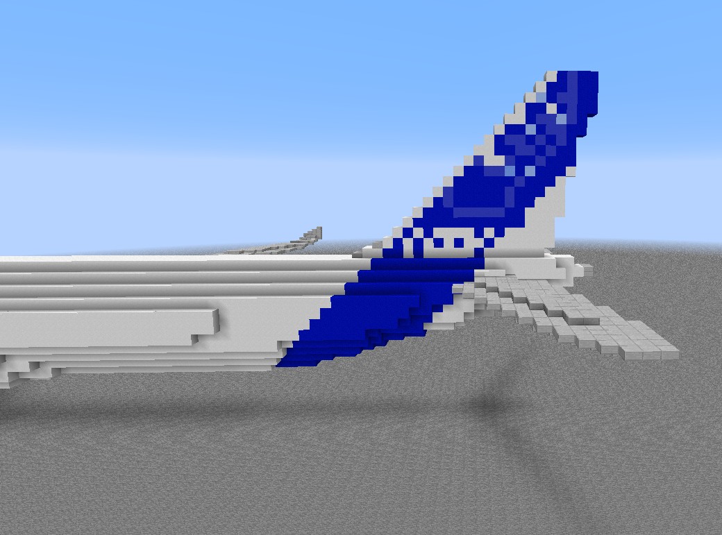 Airbus A330-200F Minecraft Map