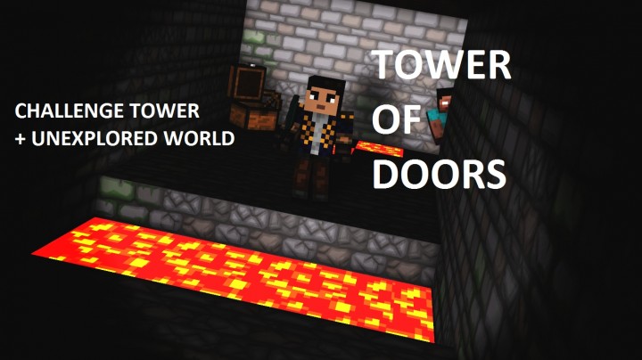 Tower Of Doors 1.8.x Challenge World (DEAD) Minecraft Map