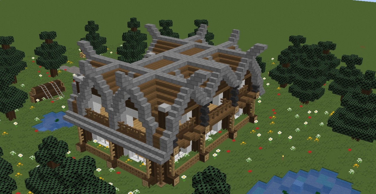Medival House Minecraft Map