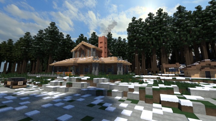 Woodland Cottage Minecraft Map