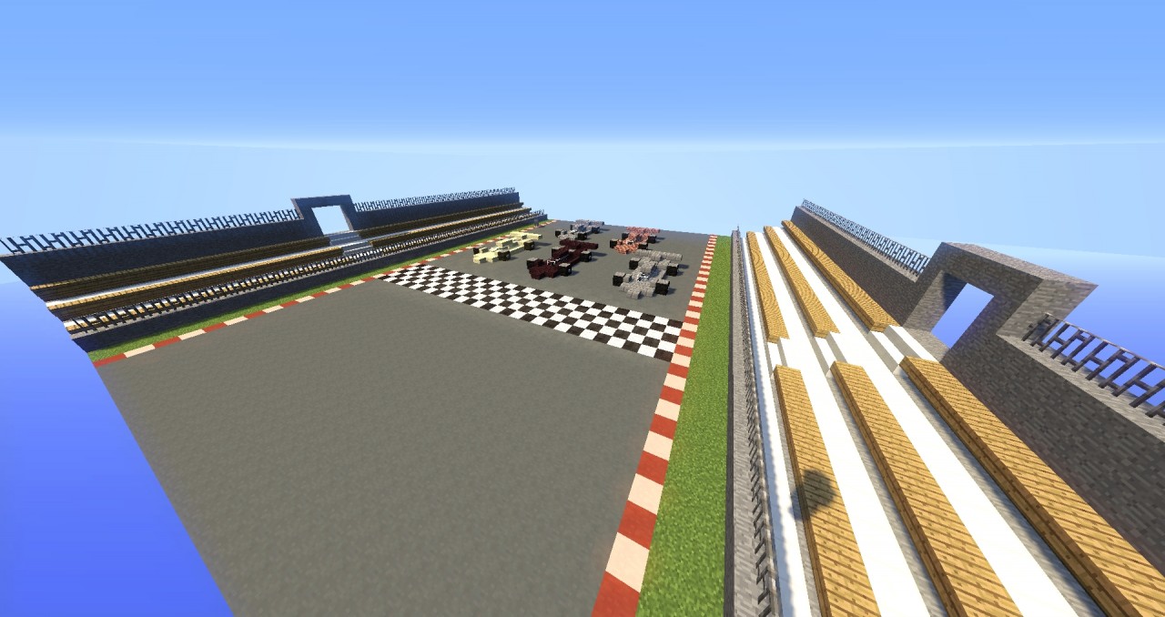 Formula 1 Race Minecraft Map