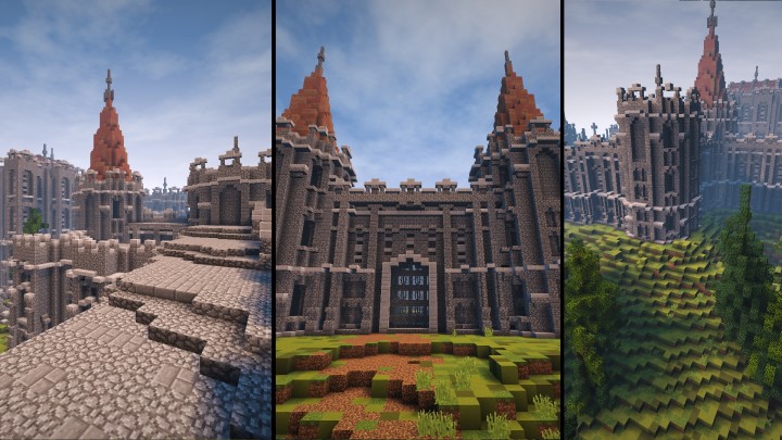 Abandoned Medieval Castle Minecraft Map