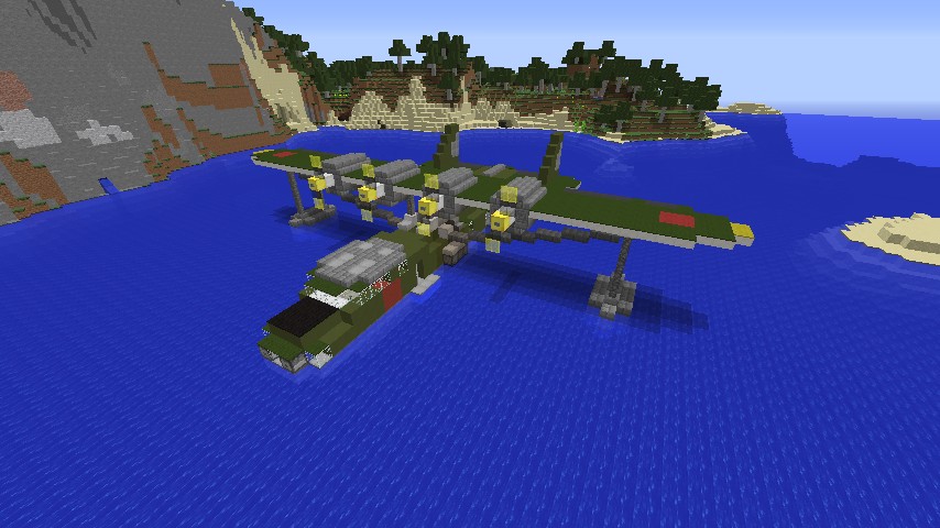 Kawanishi H6K "Mavis" Minecraft Map