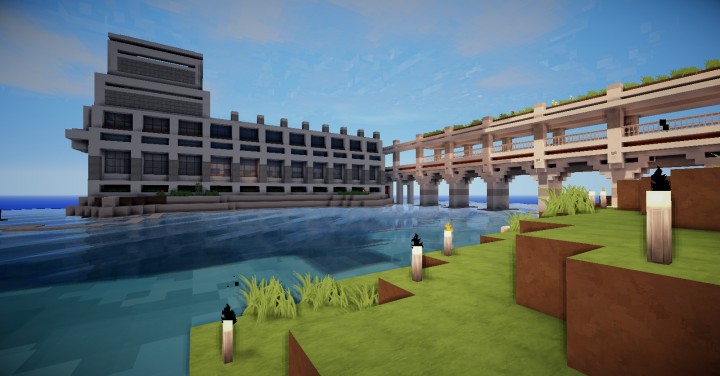 Modern Research Facility Minecraft Map