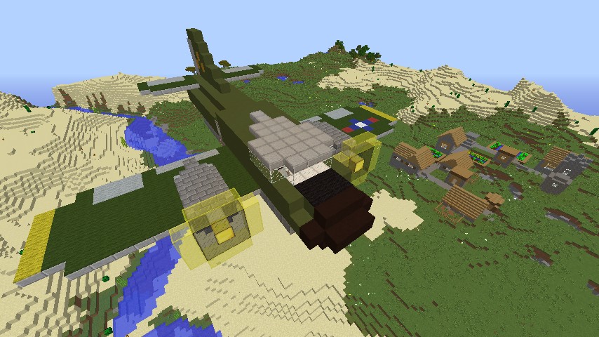 Douglas AC-47 Gunship Minecraft Map