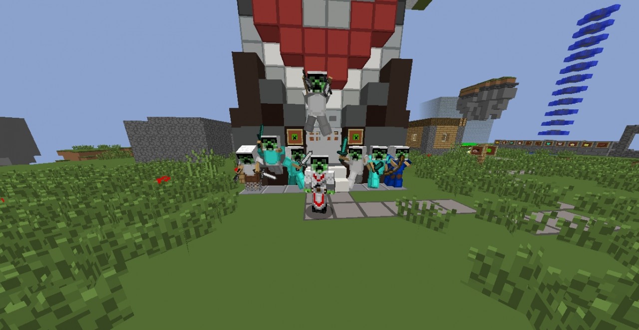 jeninja Statue Survival Minecraft Map