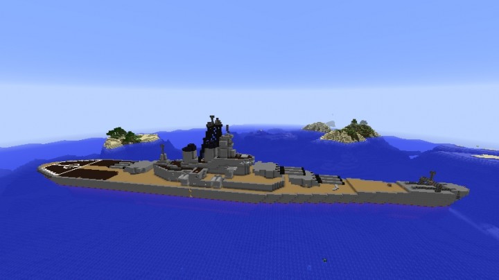 USS Missouri Minecraft Map
