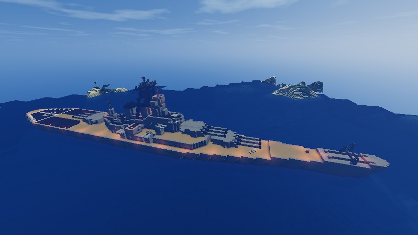 USS Missouri Minecraft Map