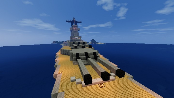 USS Missouri Minecraft Map
