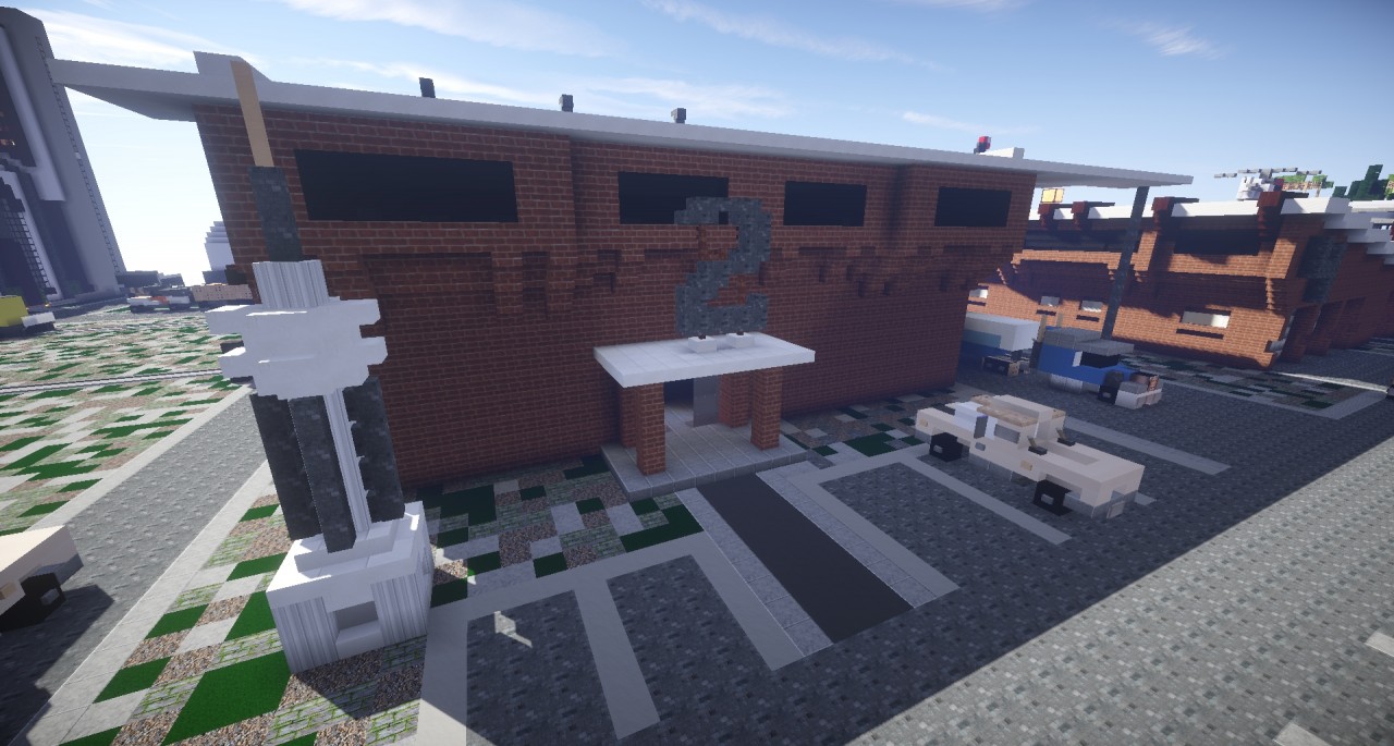 Warehouse #02 | Container Port Minecraft Map