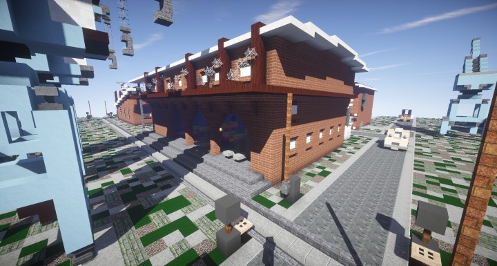 Warehouse #02 | Container Port Minecraft Map