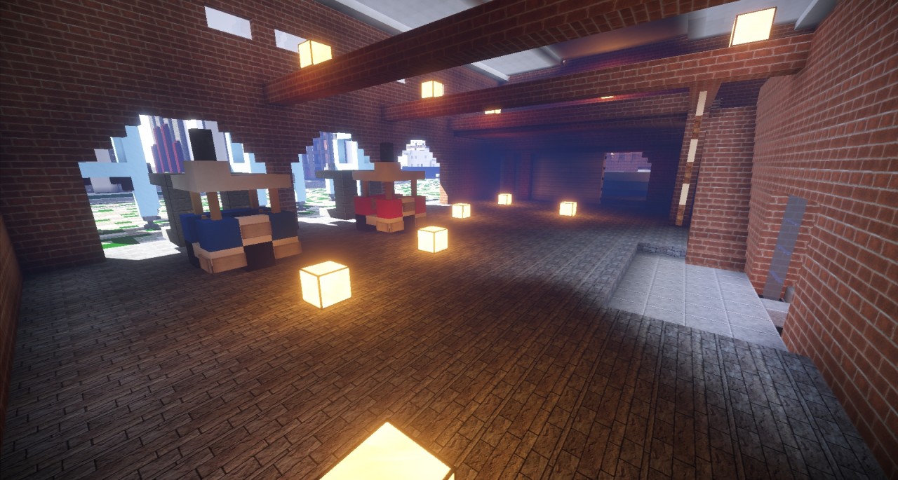 Warehouse #02 | Container Port Minecraft Map