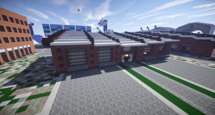 Warehouse #03 | Container Port Minecraft Map