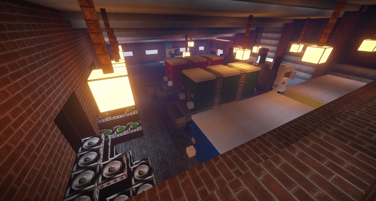 Warehouse #04 | Container Port | Full Interior Minecraft Map