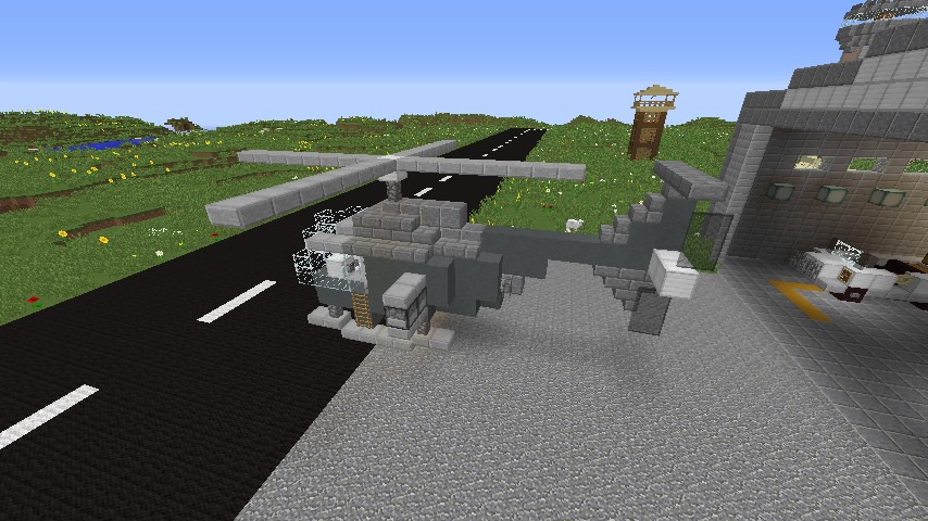 Boeing AH-6 Little Bird Minecraft Map