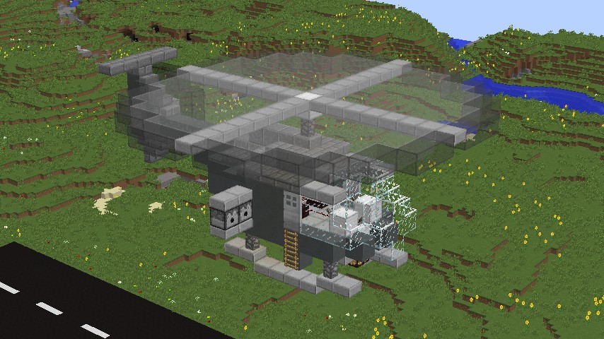 Boeing AH-6 Little Bird Minecraft Map