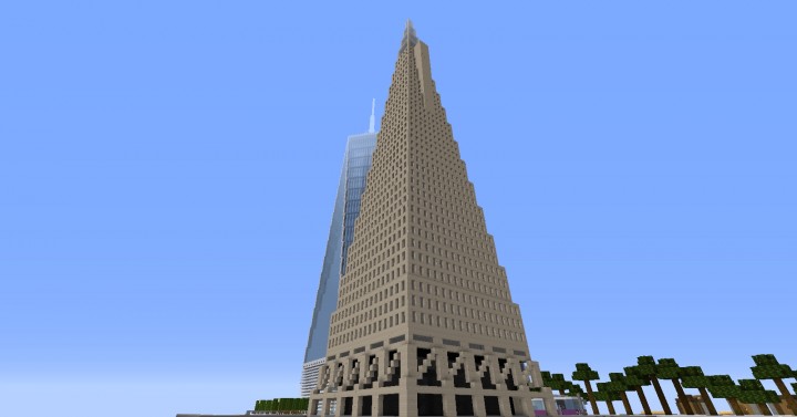 Transamerica Pyramid - San Francisco Minecraft Map