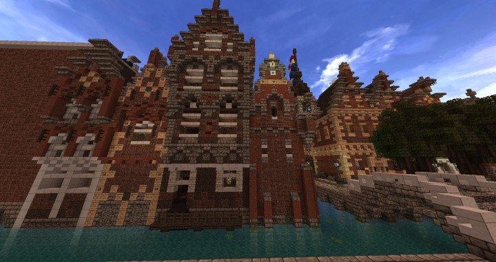 Dutch city project. - progress update no.1 Minecraft Map