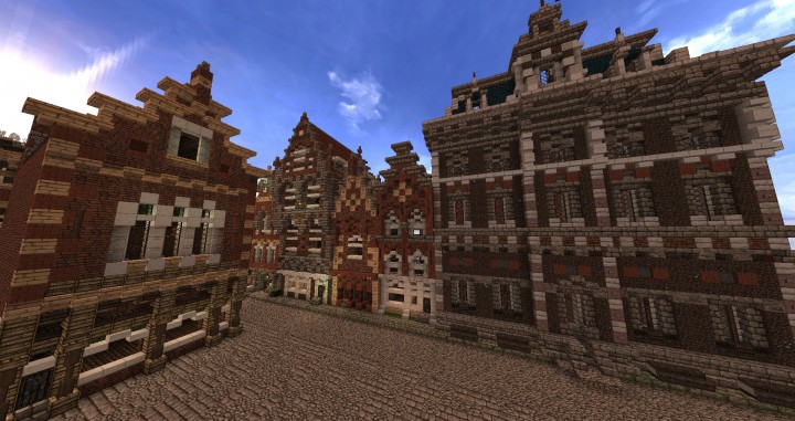 Dutch city project. - progress update no.1 Minecraft Map