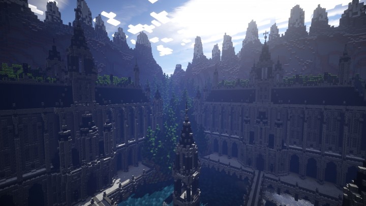 Ravenswick Gothic Castles Hub Minecraft Map
