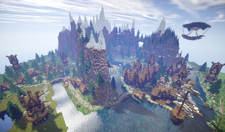 Survival Games: Wenorath Highlands Minecraft Map