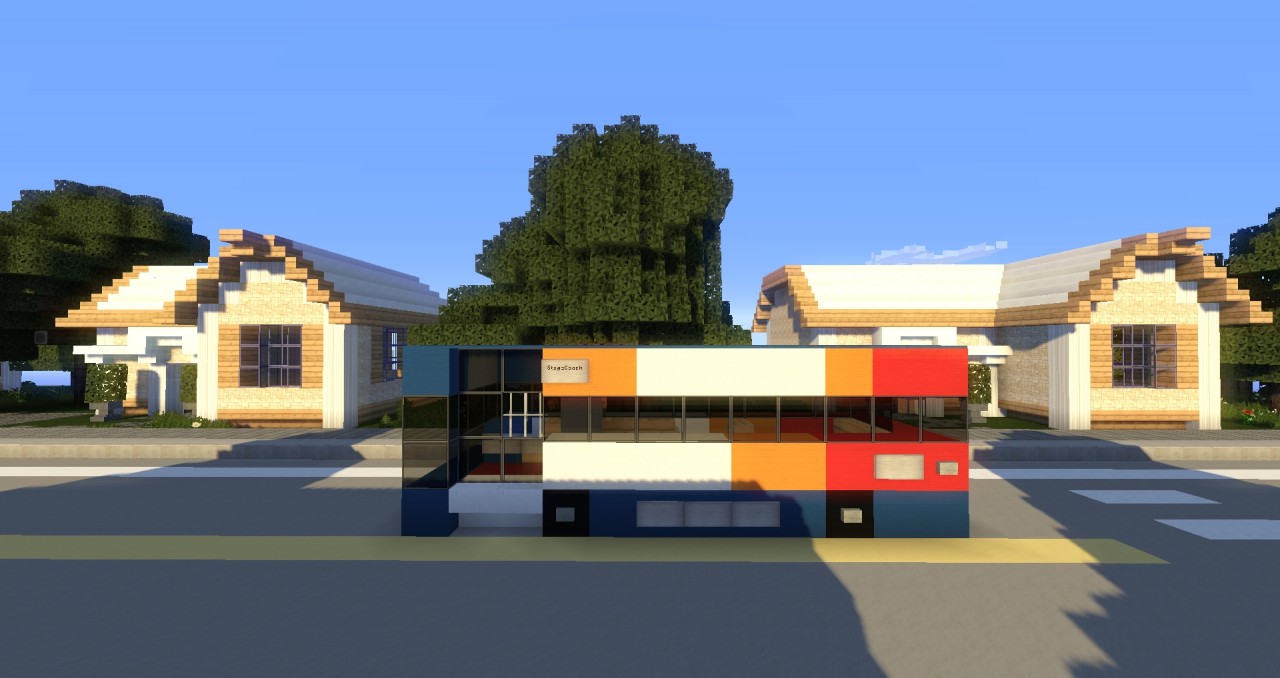 vehicle - British Bus Minecraft Map