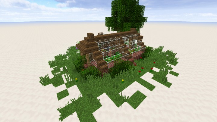 Rustic Greenhouse Minecraft Map