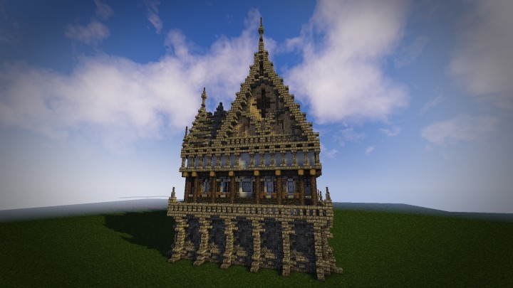 Medieval Mondays #4: Town Hall Minecraft Project