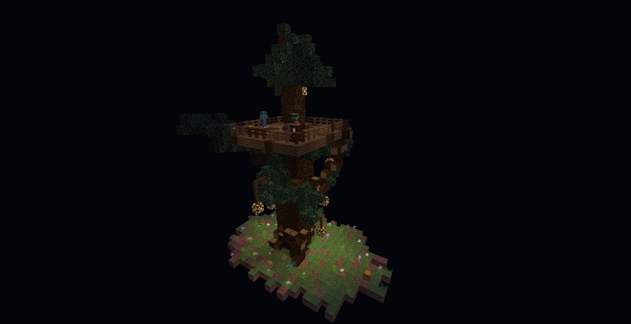 Awesome Treehouse design Minecraft Map