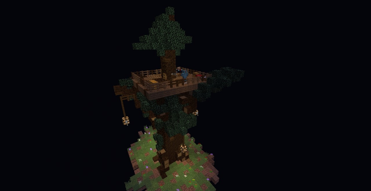 Awesome Treehouse design Minecraft Map