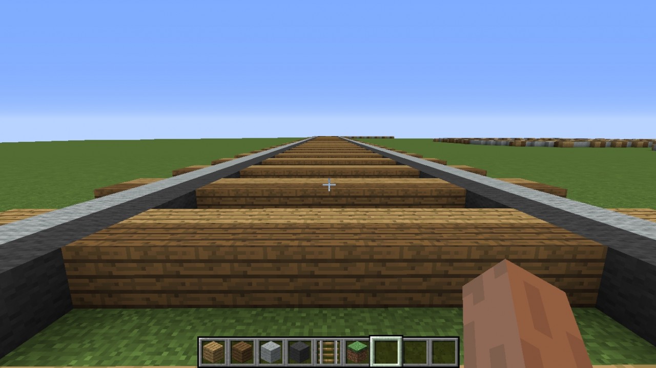 Giant Rails Minecraft Map
