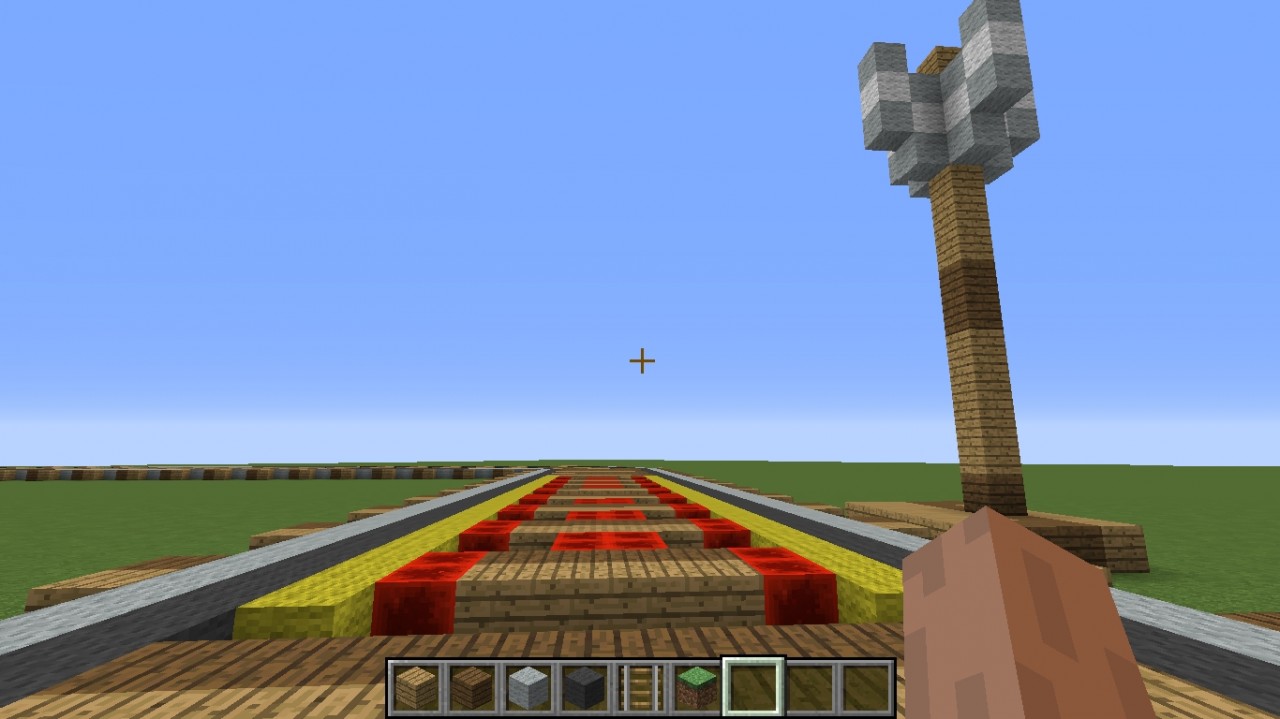 Giant Rails Minecraft Map