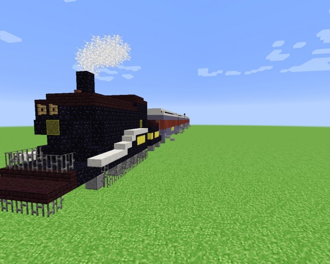 The Polar Express Train 1.8.4+ (UPDATED) Minecraft Map