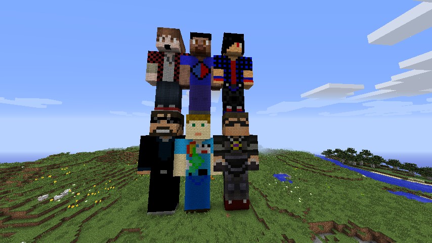 Minecraft Gamer Statues Minecraft Map