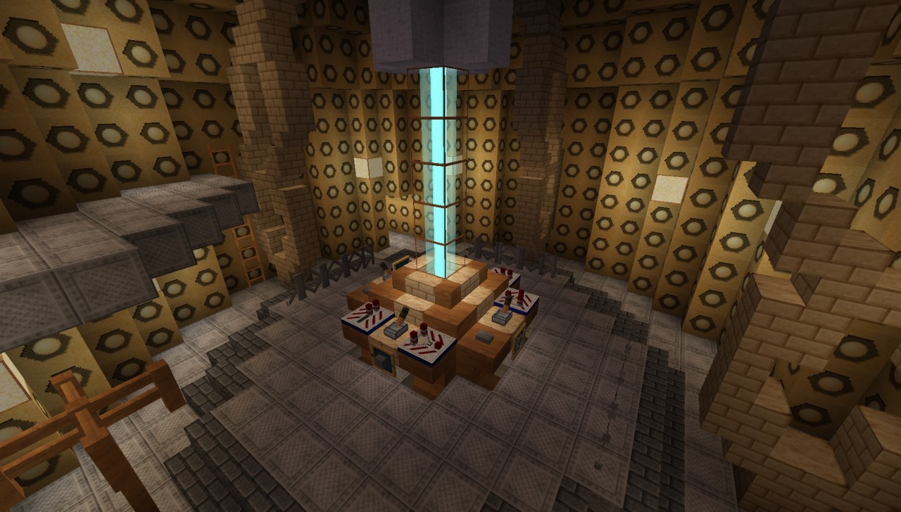 The Tenth's TARDIS Minecraft Map