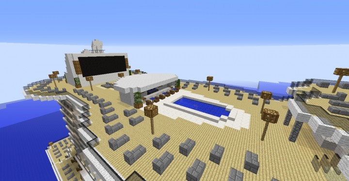 MSC Seaside (2017 cruise ship) Minecraft Map