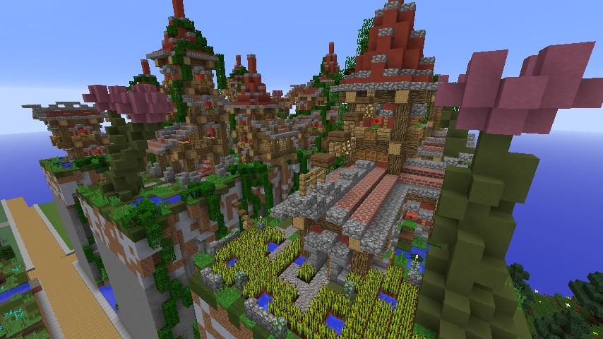TerraDesign - Medieval Neighborhood Minecraft Map