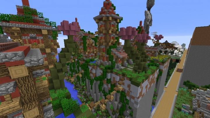 TerraDesign - Medieval Neighborhood Minecraft Map