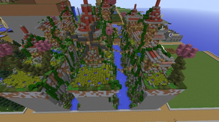 TerraDesign - Medieval Neighborhood Minecraft Map