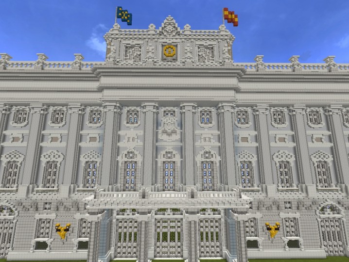 Royal Palace of Madrid By Navi_2000 (Scale 1:1) Minecraft Map