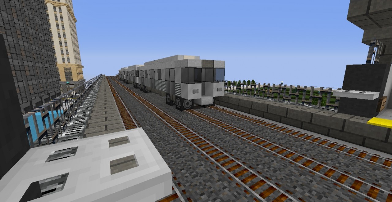 Philadelphia Subway - Market-Frankford Line M-4 Subway Car Minecraft Map