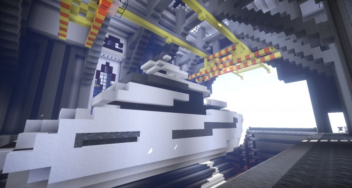 Shipyard #03 | Container Port | Paradisefalls Minecraft Map