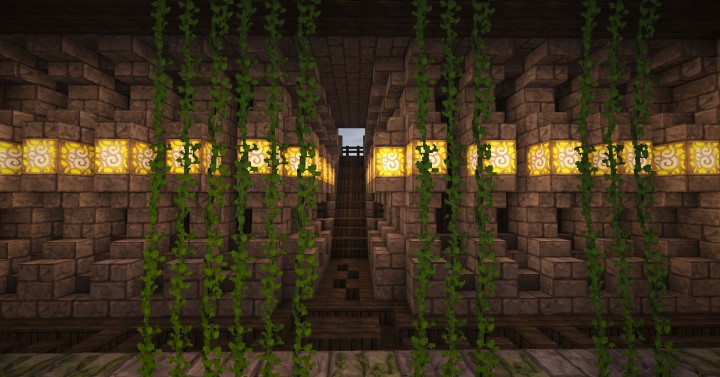 Medieval Bandit Fort Schematic Minecraft Map