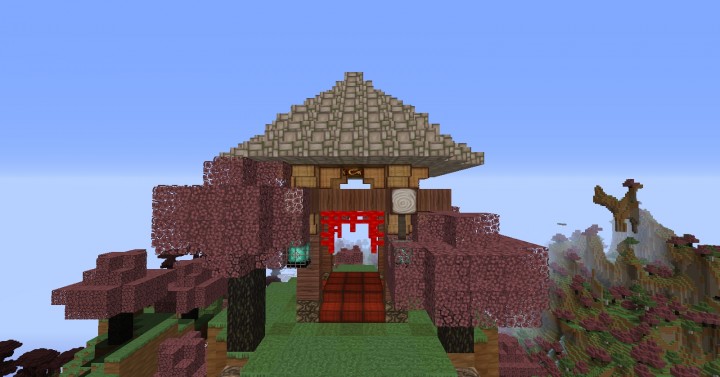 Mountain Tranquility Shrine Minecraft Map
